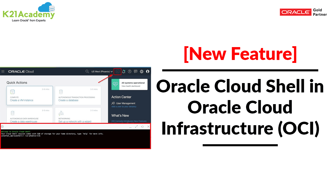 [New Feature] Oracle Cloud Shell in OCI