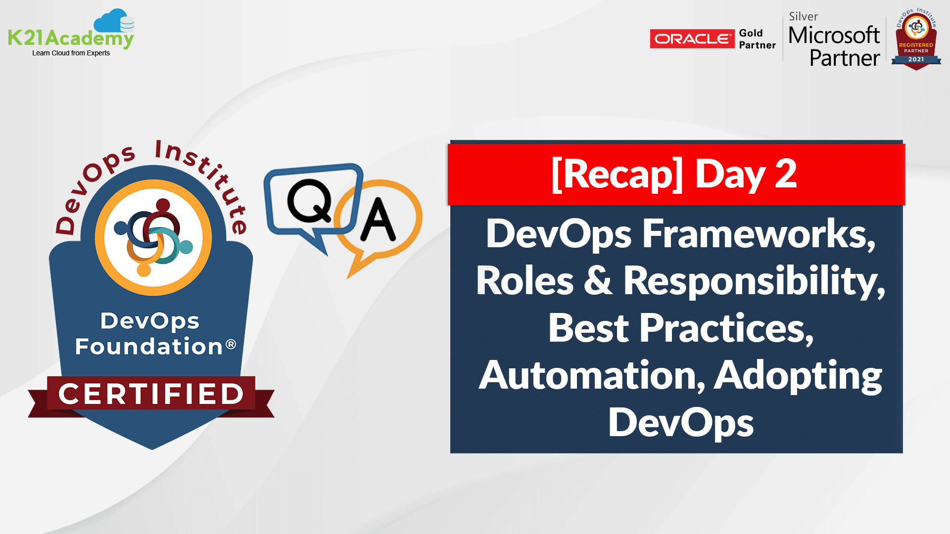 DevOps for Beginners Day 2 | DevOps Frameworks, Roles & Best Practice