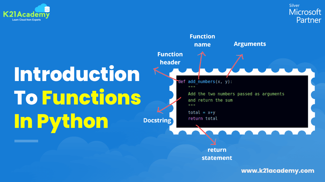 Introduction To Python Functions Arguments Docstring With Example 0075